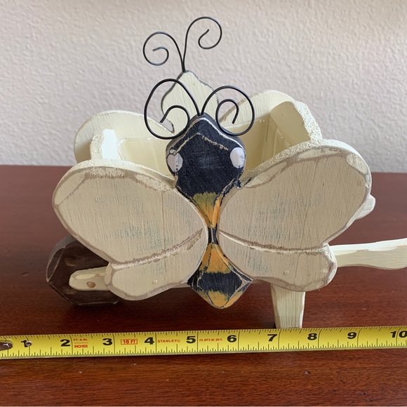 Accents | Decor Bee Wheelbarrow With Plastic Insert | Poshmark